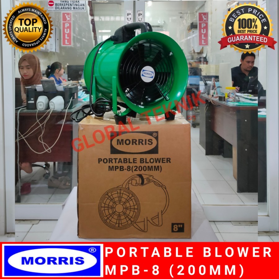 Jual Kipas Angin Exhaust Fan 8 Inch Portable Ventilator 8" Blower ...