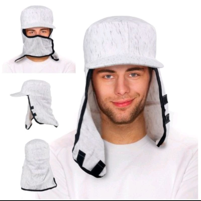 Jual Topi outdoor Pancing, proyek, dll topi masker ( pelindung sinar ...