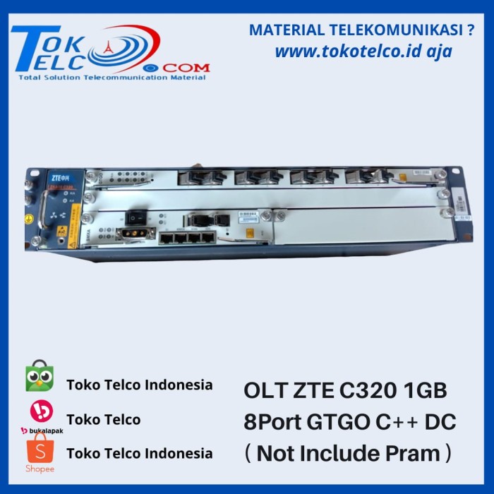 Jual Produk Terbaru Gpon Olt Zte C320 1G 8 Atau 16 Port Smxa Uplink Gtgh Gtgo C++ | Shopee Indonesia