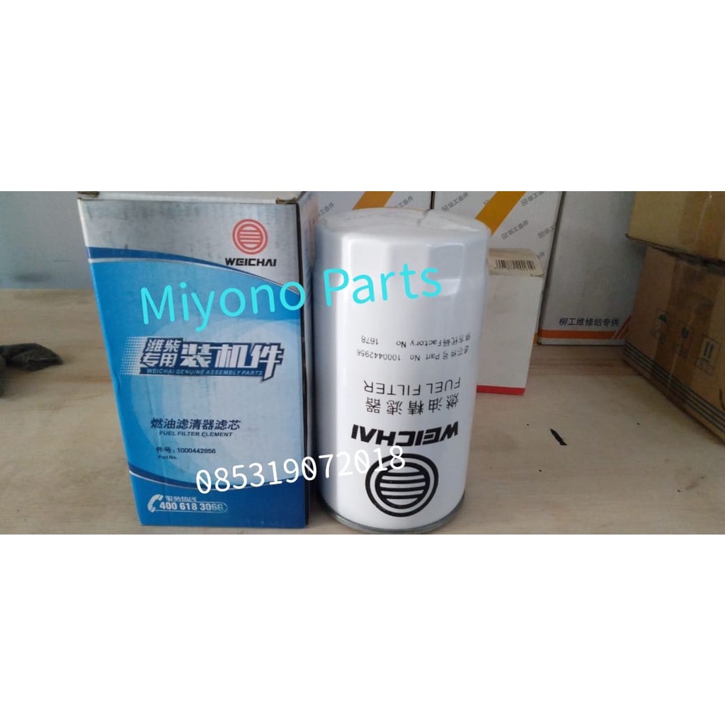 Jual Fuel Filter Engine Weichai WD10 WD615 1000442956 612600081334 ...