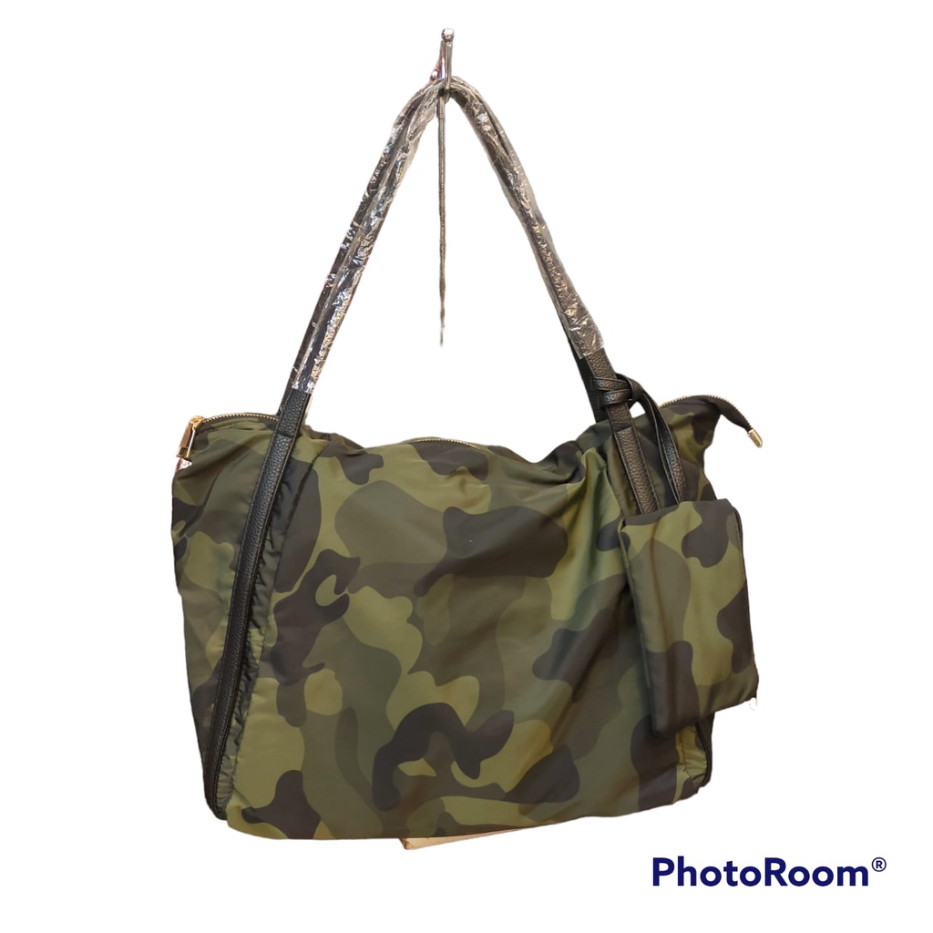 Jual New Army Warrior Tote bag Tas Fashion Tote Green Army Set smallbag Totebag Wanita | Shopee ...