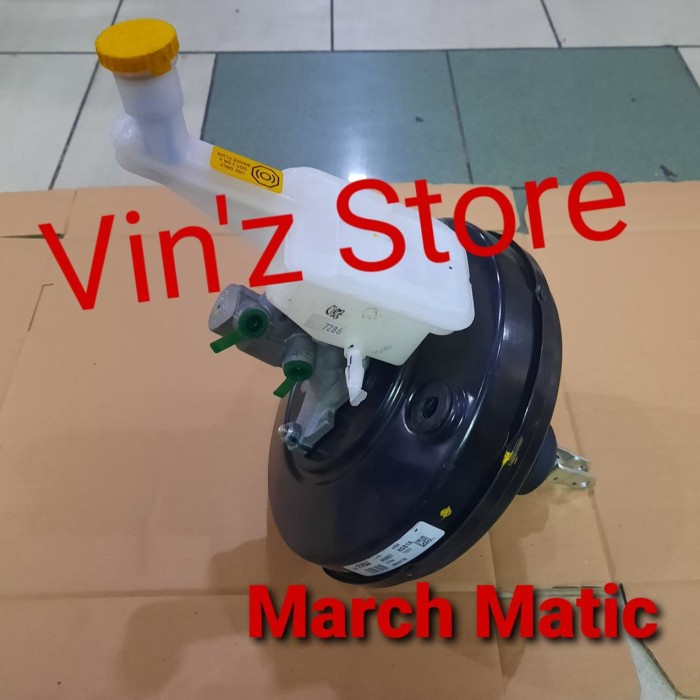 Jual MASTER REM ATAS BRAKE MASTER KOMPLIT BOOSTER ASSY NISSAN MARCH ...