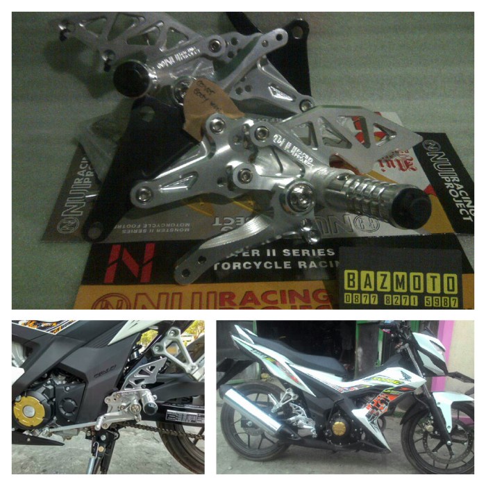 Jual FOOTSTEP UNDERBONE NEW SONIC 150R | Shopee Indonesia