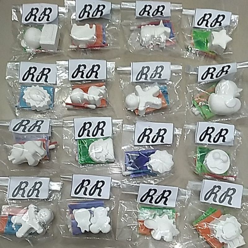 Jual MAINAN MEWARNAI GIPSUM/MAINAN EDUKASI MEWARNAI PATUNG MINI ...