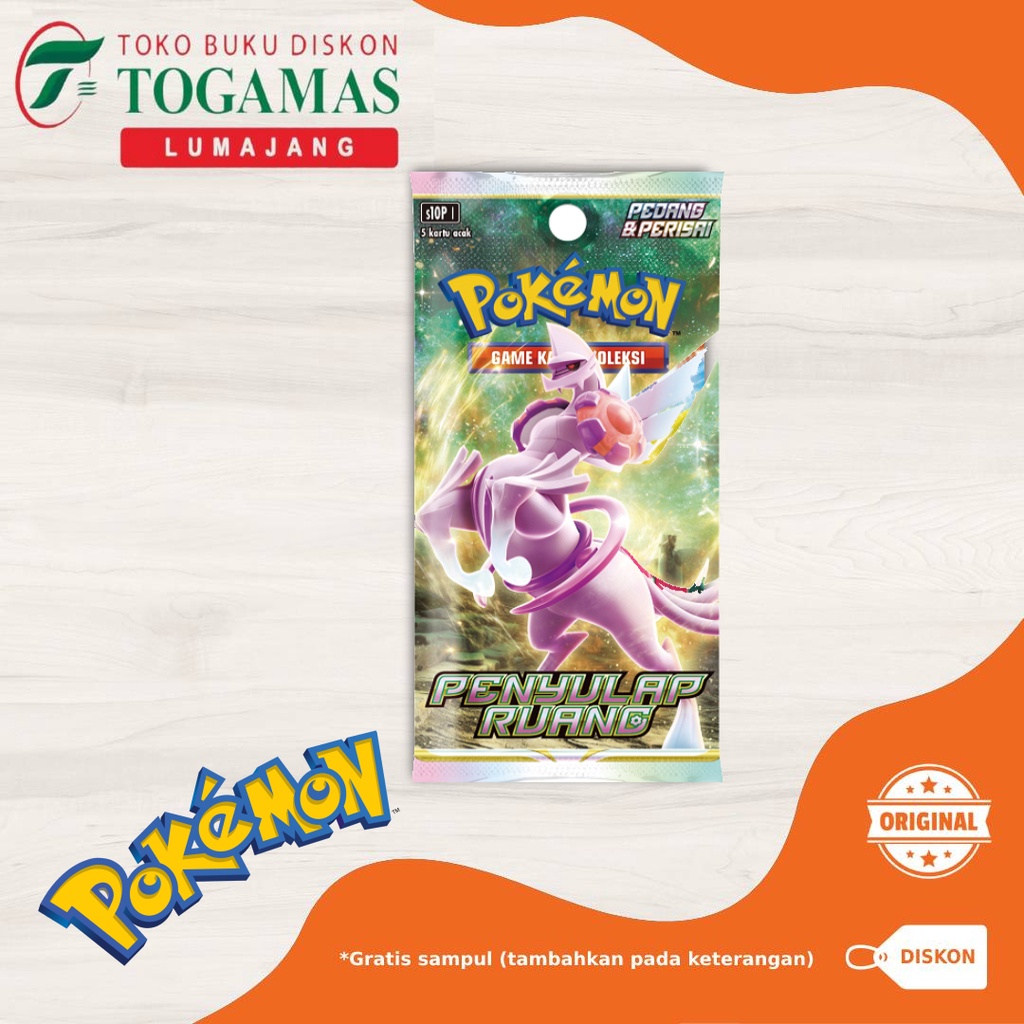 Jual MAINAN KARTU TRADING BOOSTER PACK S10P PENYULAP RUANG POKEMON | Shopee Indonesia
