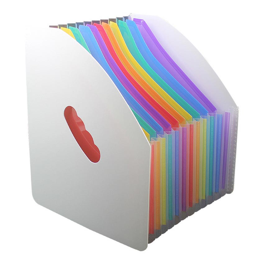 Jual 24 Sekat File Folder A4 Expanding Meja Dokumen Map Stand Organ ...
