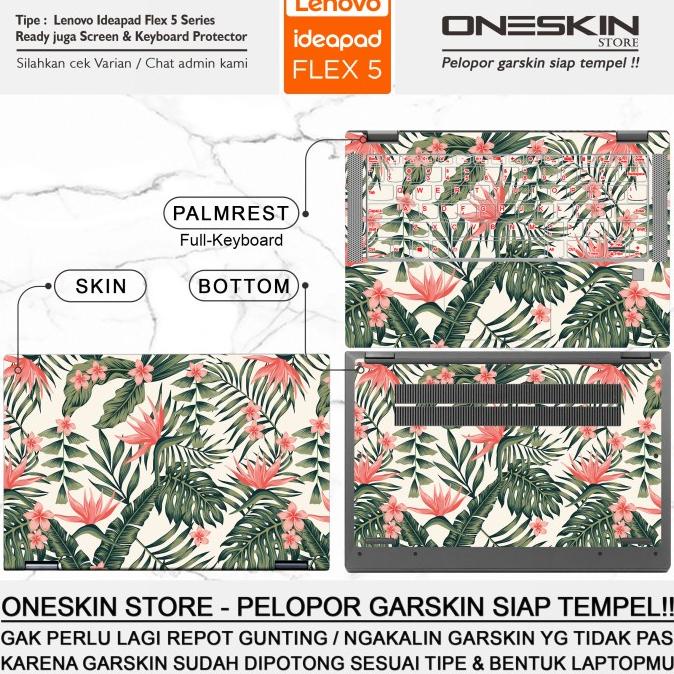 Jual Garskin Stiker Laptop Lenovo IdeaPad Flex 5-14 5i-14 Gambar Full ...