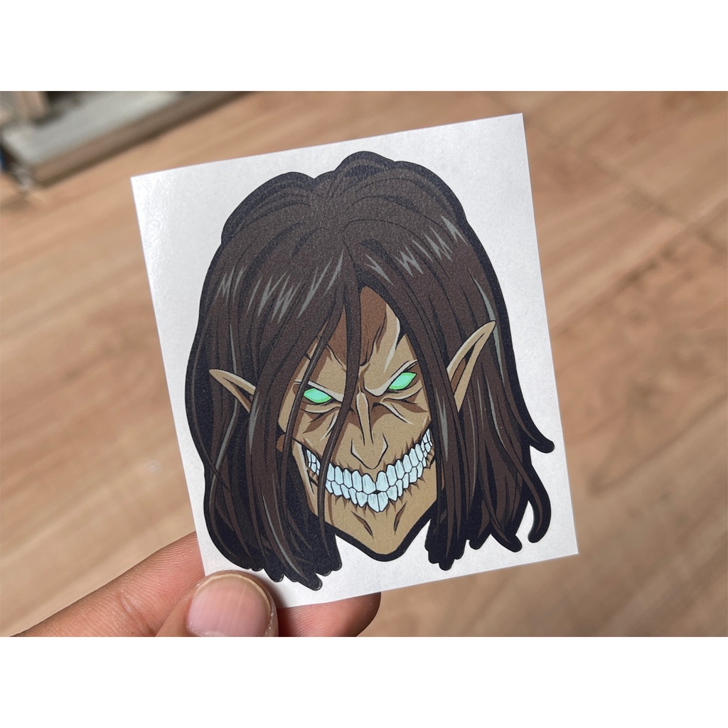 Jual Stiker Attack on Titan Eren | Shopee Indonesia