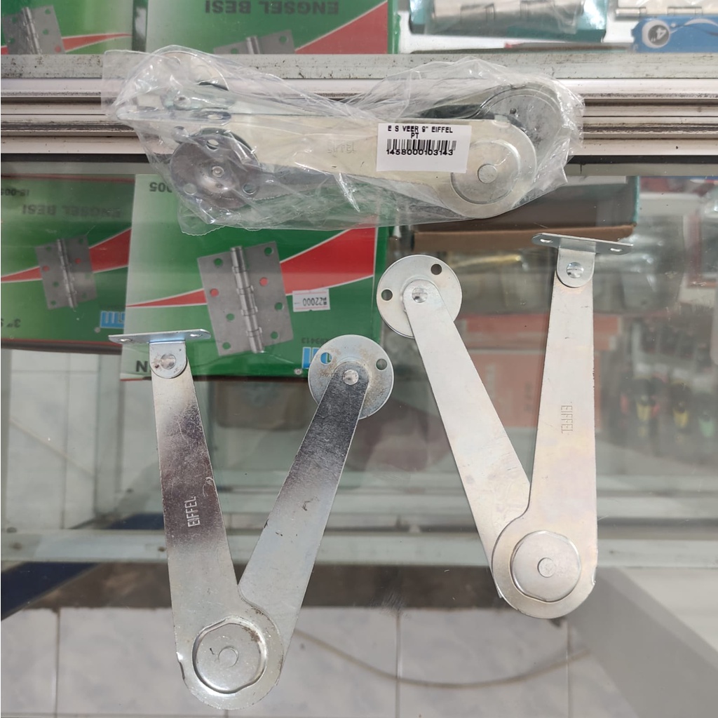 Jual Penahan Jendela Engsel Salon Veer 9" Siku Wayang Tangan Gareng ...