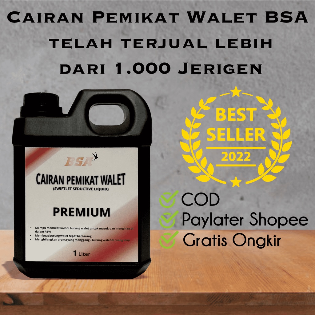 Jual Parfum Walet / Cairan Pemikat Walet BSA | Shopee Indonesia
