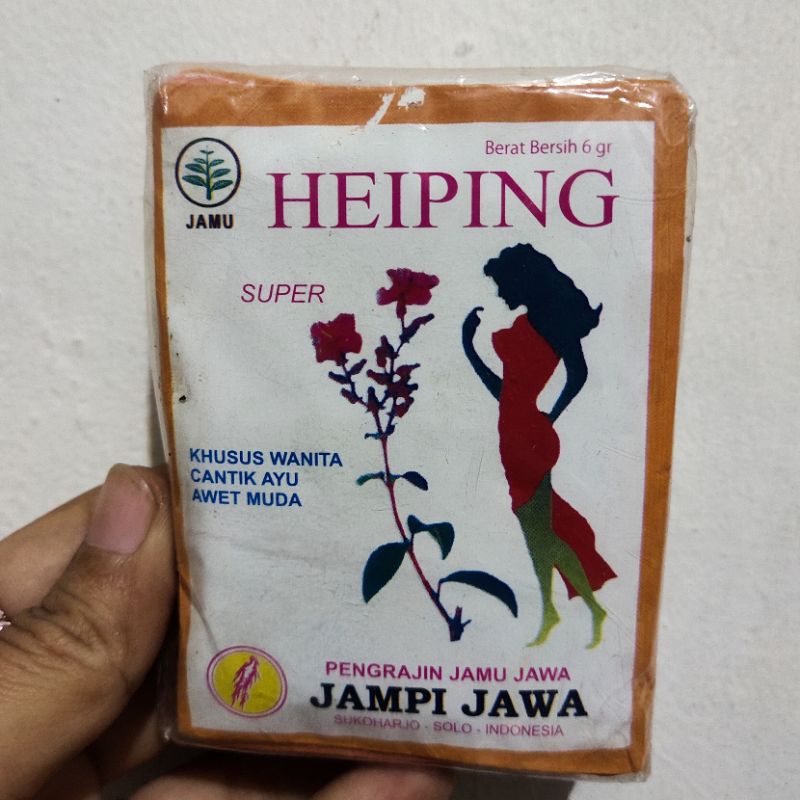 Jual JAMU HEIPING PELANGSING (isi 10 sachet) | Shopee Indonesia