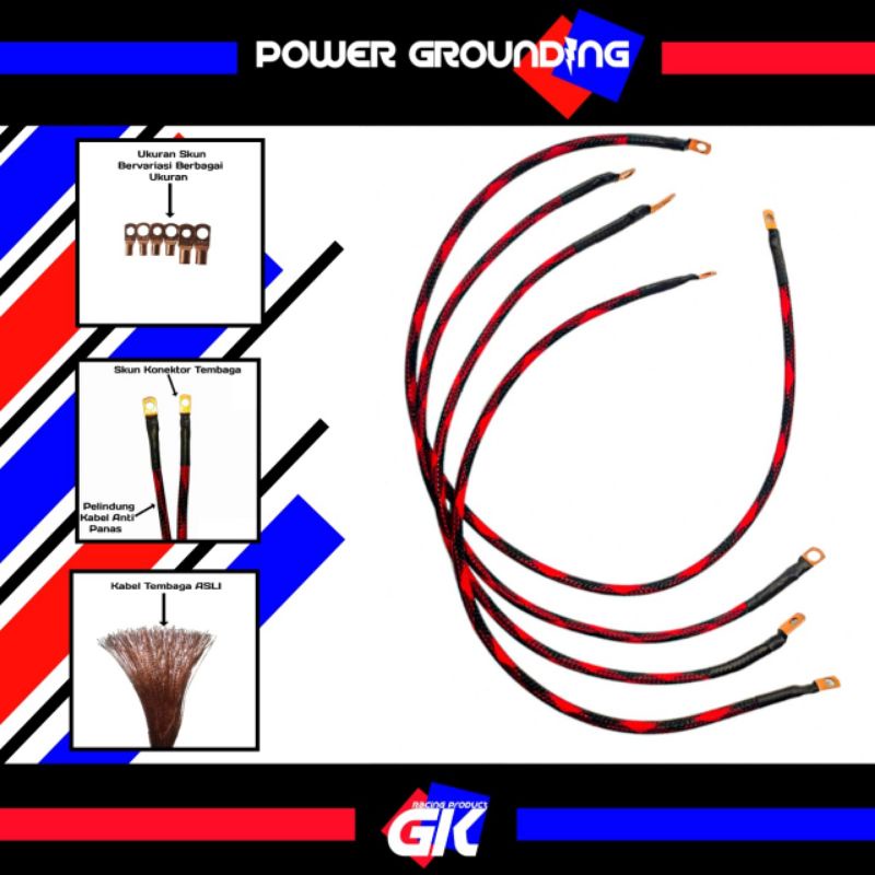 Jual kabel grounding motor/mobil universal | Shopee Indonesia