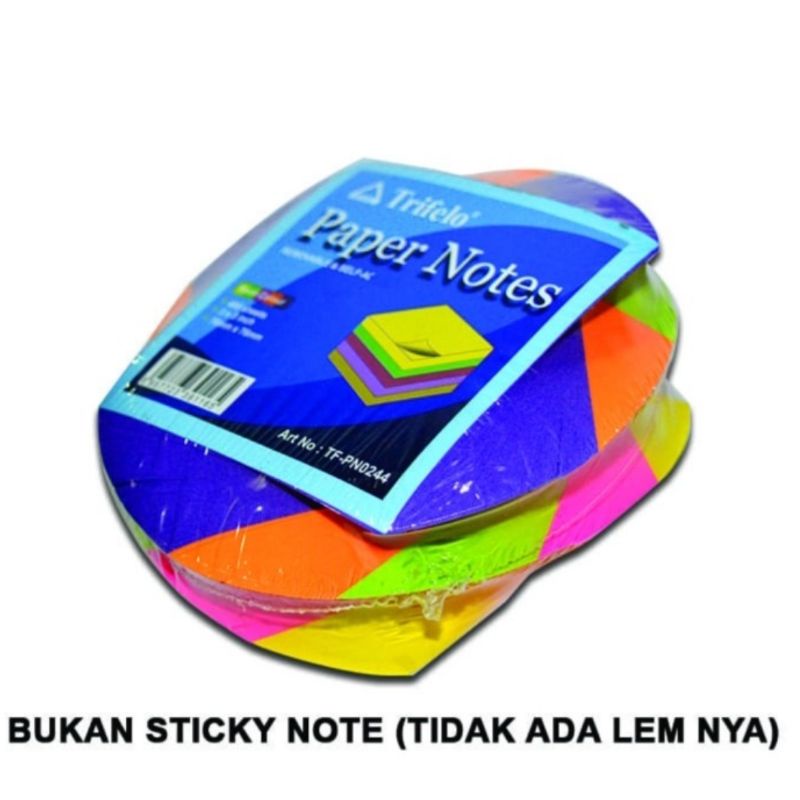 Jual Stick Note Square Trifelo (Tidak Ada Lemnya) - Paper Notes Trifelo ...