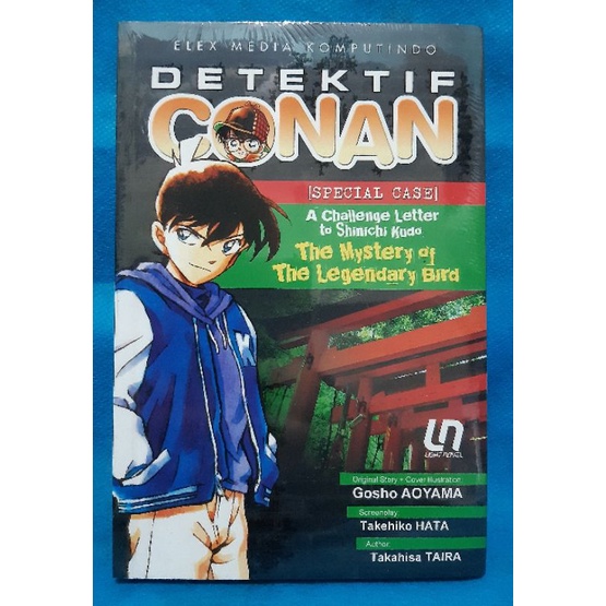 Jual Detektif Conan Light Novel : The Mystery of The Legendary Bird - Gosho Aoyama & Takahisa ...
