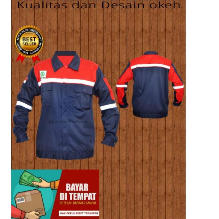 Jual ZAF411 Baju Wearpack/ APD-safety-K3 proyek migas lengan panjang ...