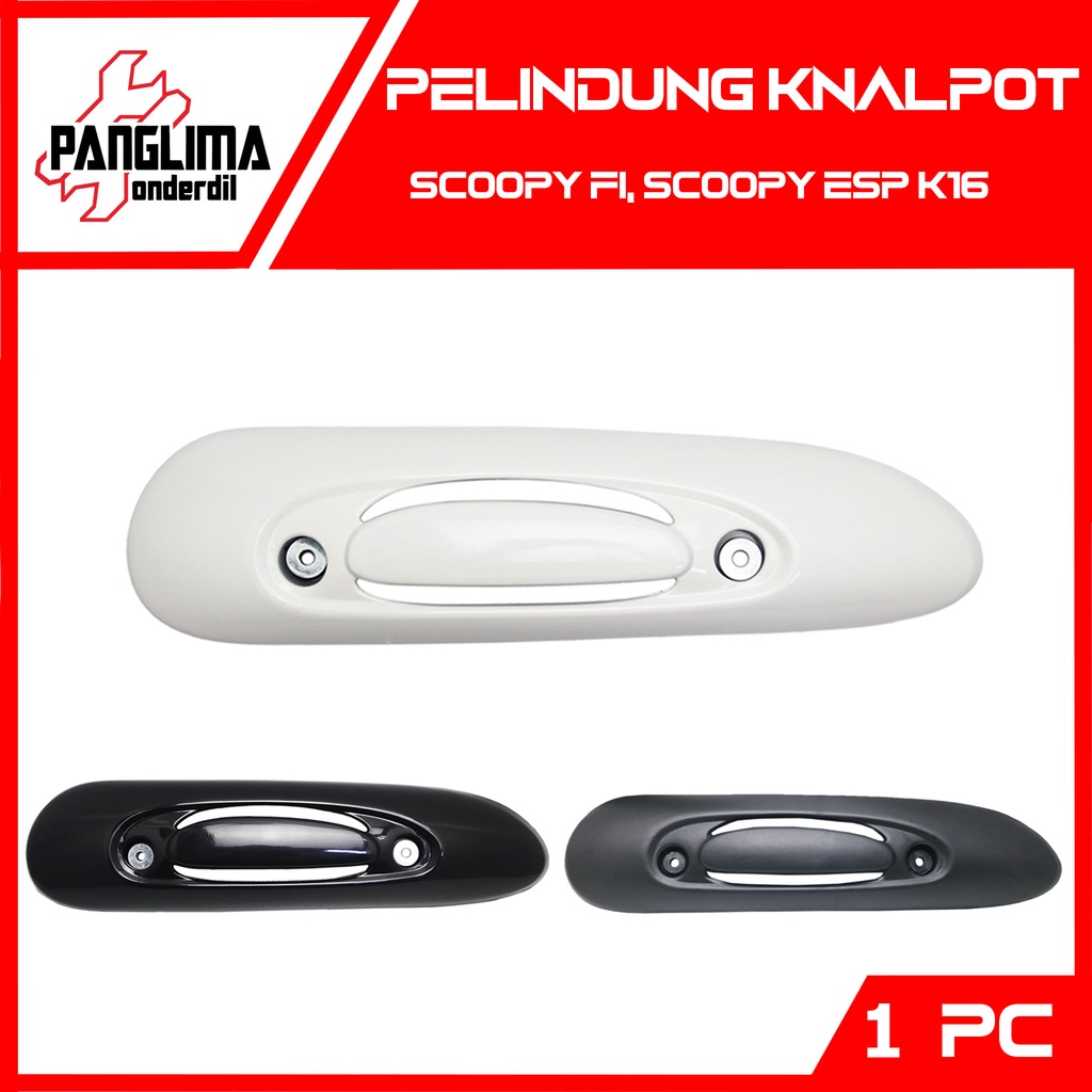 Jual Pelindung Knalpot Scoopy FI 2012-2013 & Scoopy eSP K16 2015-2017 ...