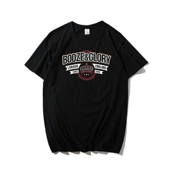 Jual Kaos Band Booze & Glory - London England 2009 - Tshirt New ...