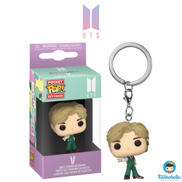 Jual Funko Pocket POP! Keychain Rocks BTS Dynamite - V [Kim Tae-hyung] | Shopee Indonesia