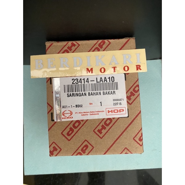Jual Filter solar ATAS HOP Hino FM260Ti/Lohan Ti 23414-LAA10 | Shopee ...