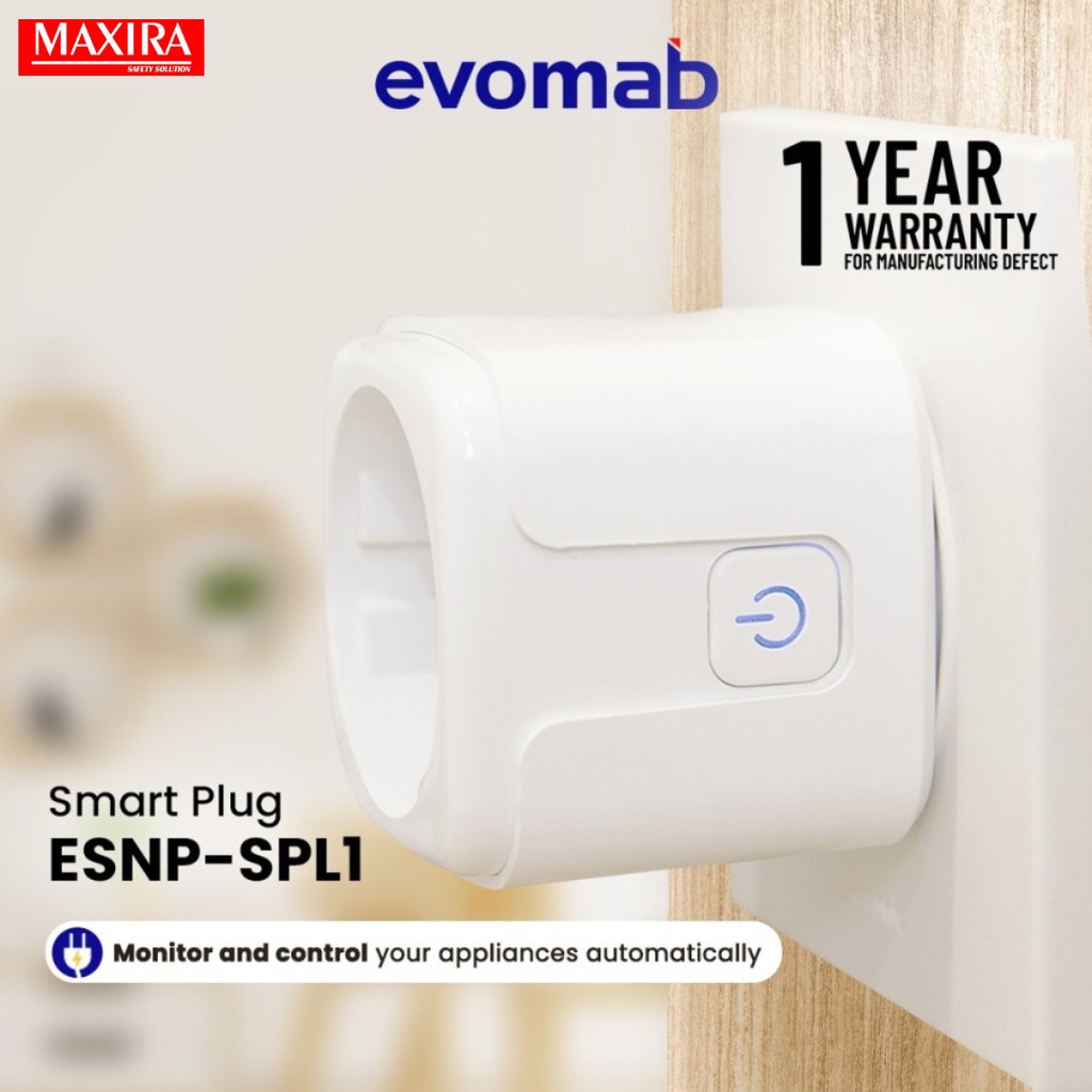 Jual evomab Smart Plug Colokan Pintar dengan Wifi- IoT Smart Home ...
