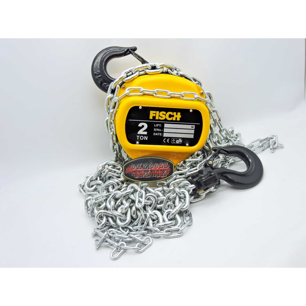 Jual Chain Block 2 Ton X 3 Meter Fisch | Shopee Indonesia