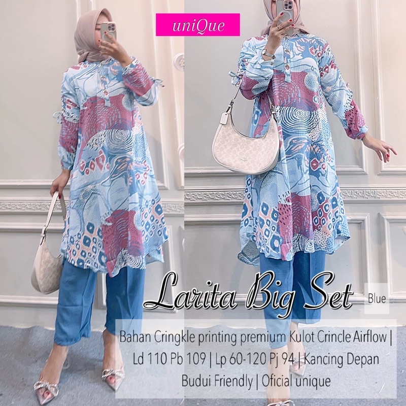Jual LARITA BIG SET by Unique | Shopee Indonesia