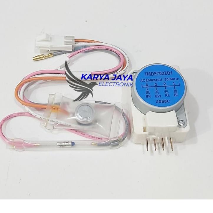 Jual Termurah Timer dan Defrost Bimetal fuse kulkas Toshiba 2 pintu 1 ...