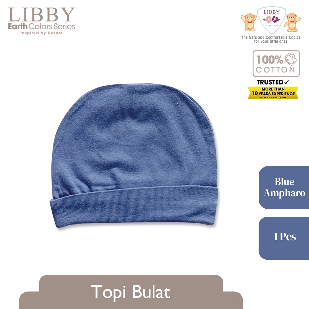 Jual LIBBY Earth Topi Bulat Comfy Set (1 pcs/pack) | Shopee Indonesia