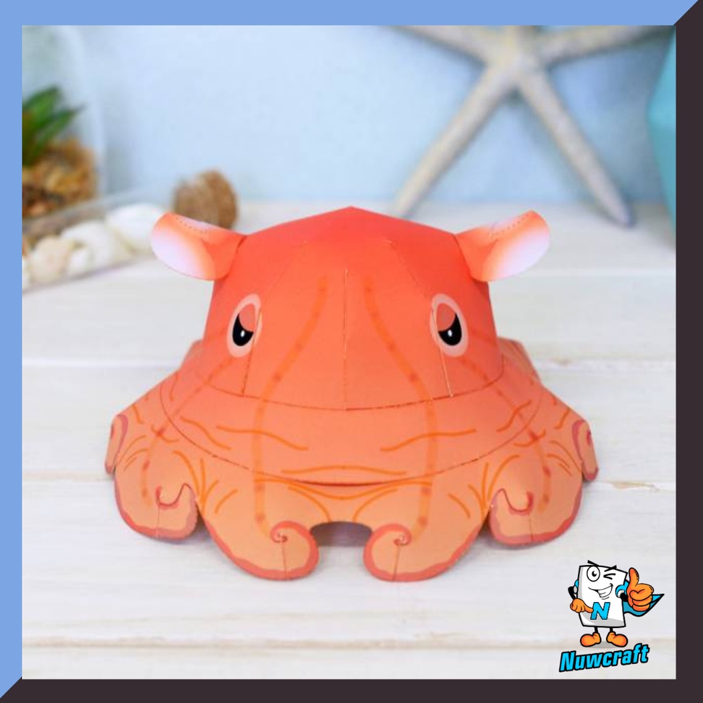 Jual Nuwcraft Umbrella Octopus Papercraft | Shopee Indonesia