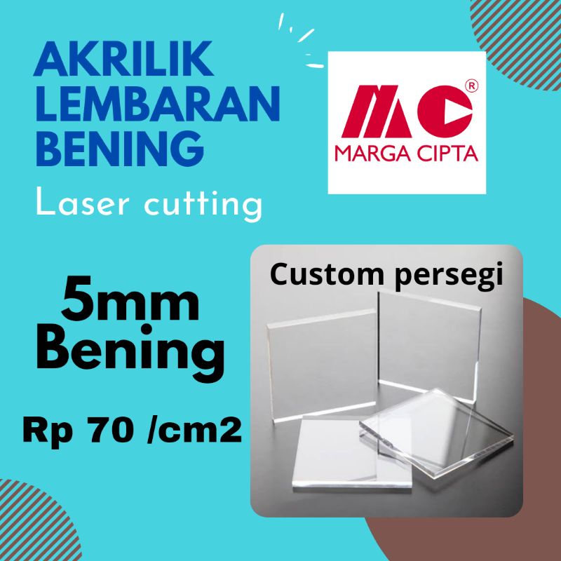 Jual akrilik lembaran 5mm bening | Shopee Indonesia