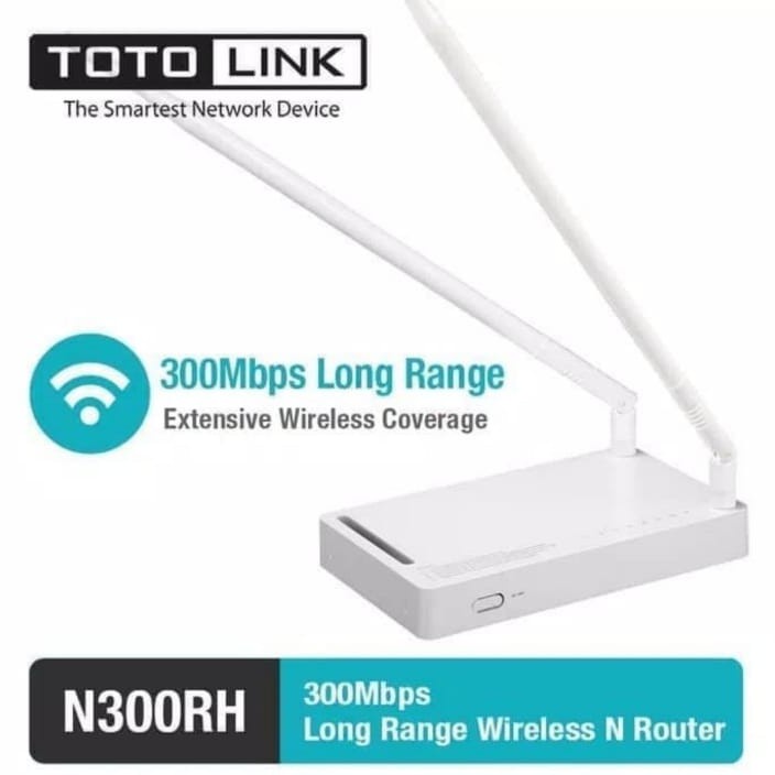 Jual ROUTER TOTOLINK N300RH 300MBPS LONG RANGE WIRELESS N | Shopee Indonesia