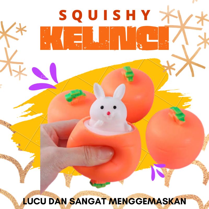 Jual Mainan Anak Murah Viral Fidget Toy Slime Squishy Kelinci Bunny ...