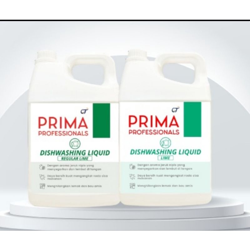 Jual Prima Dishwashing Liquid Premium Lime 4 Ltr (Jerigen) | Shopee ...