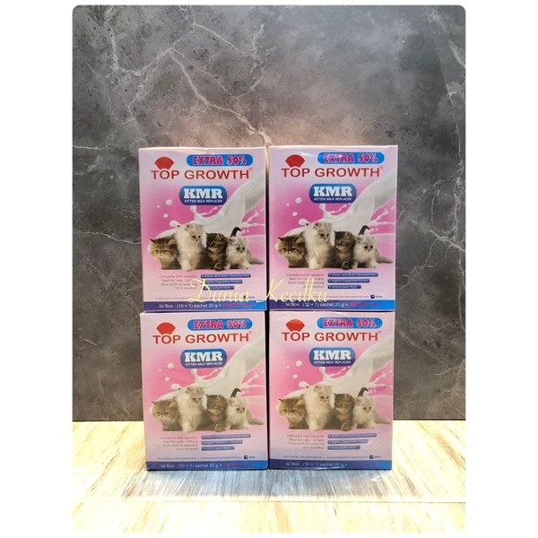 Jual Top Growth Kitten Milk Replacer (KMR) Susu Anak Kucing (1 KOTAK ...