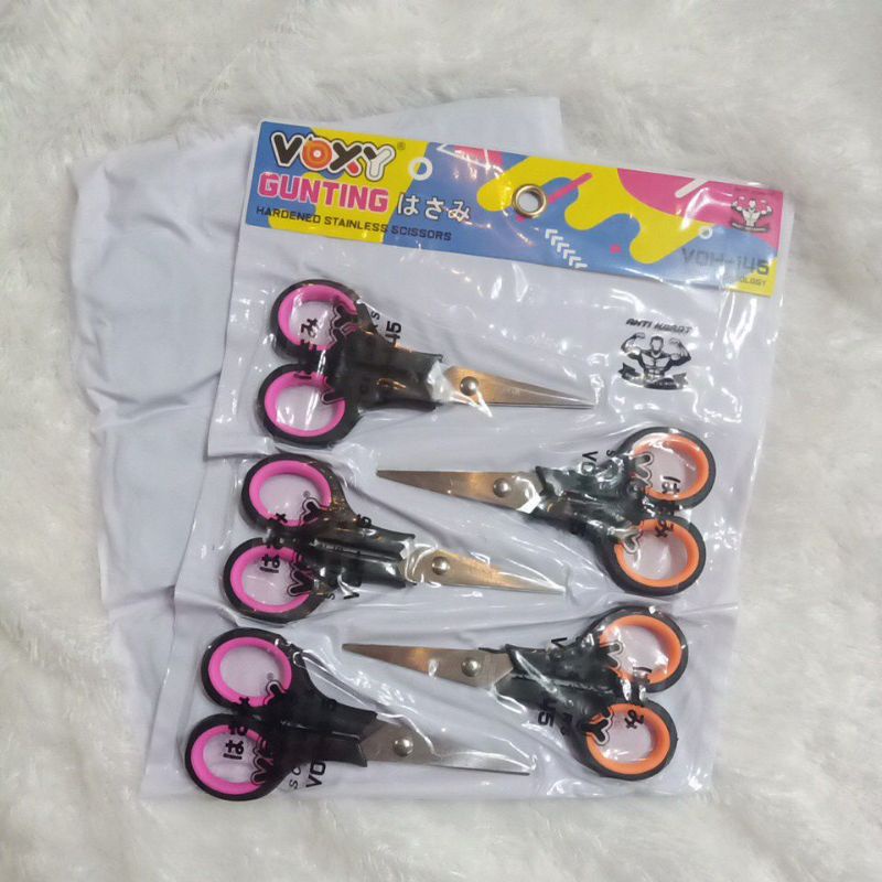 Jual Gunting 4 inc warna warni (1 buah) | Shopee Indonesia
