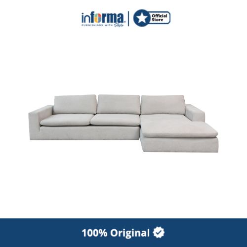 Jual Informa Apollo Sofa Sudut Modular Kanan Fabric Optical | Shopee ...