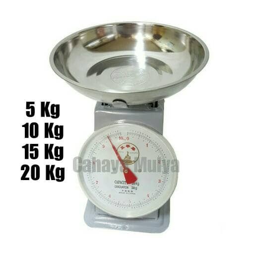 Jual DIAL SPRING SCALE (TIMBANGAN) FIVE GOAT 5 KG, 10 KG, 15 KG & 20 KG ORIGINAL BEST QUALITY ...