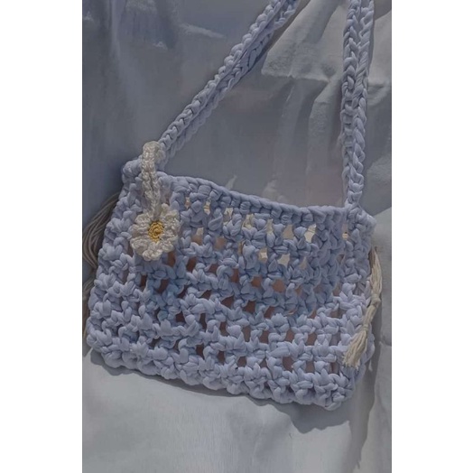 Jual Korea Net Bag / Tas Rajut Korea / Shoulder Bag | Shopee Indonesia