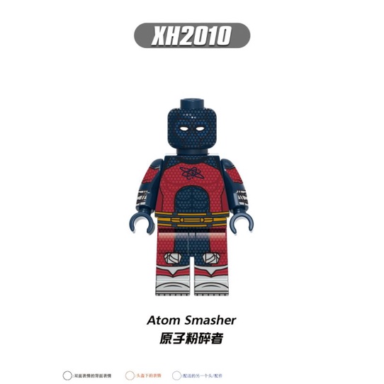 Jual mainan anak balok atom smasher figur mini black adam XH2010 doctor ...