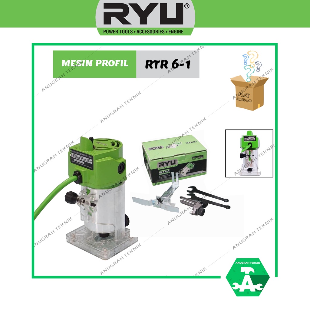 Jual RYU RTR 6-1 Mesin Profil Kayu / Mesin Wood Trimer RTR 6-1 RYU by ...