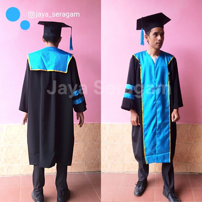 Jual Toga Wisuda S2 Magister Pendidikan UNJA | Shopee Indonesia