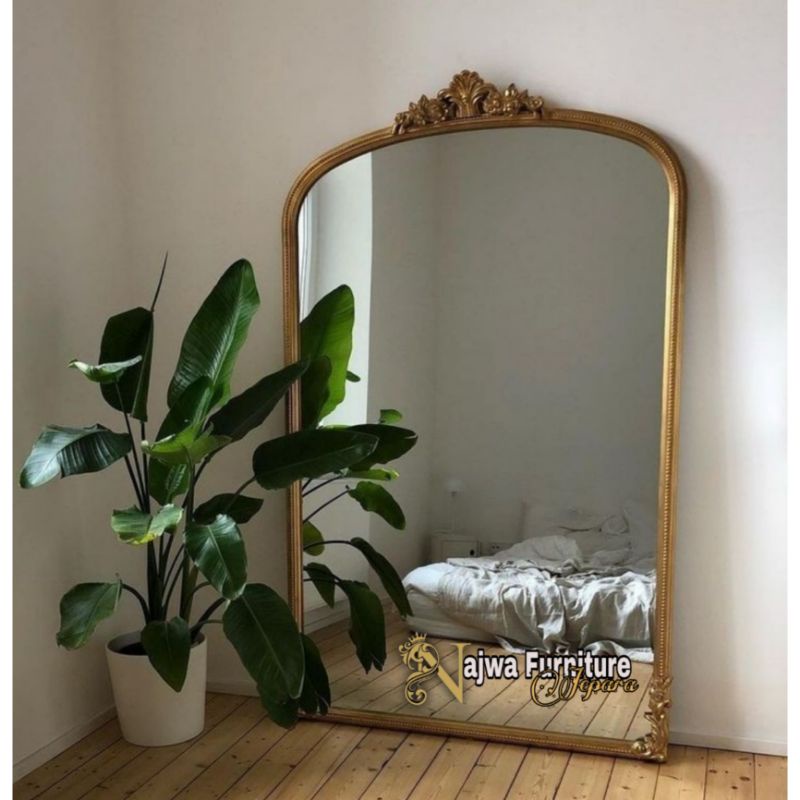 Jual STANDING MIRROR GOLD LUXURY FIGURA CERMIN UKIR MEWAH CERMIN ...