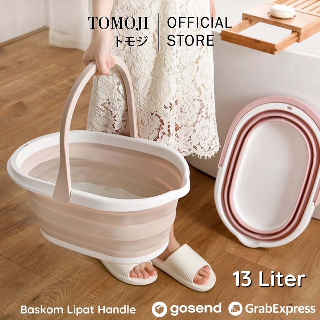 Jual Tomoji Baskom Lipat - Baskom dengan Handle Ember Baskom Warna ...