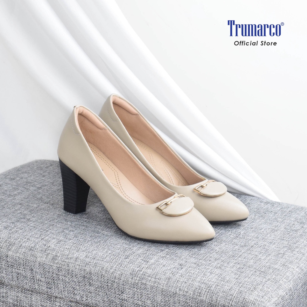 Jual TRUMARCO Sepatu Kerja / Sepatu Heels Wanita [HAK 7 CM] TJS 701 ...