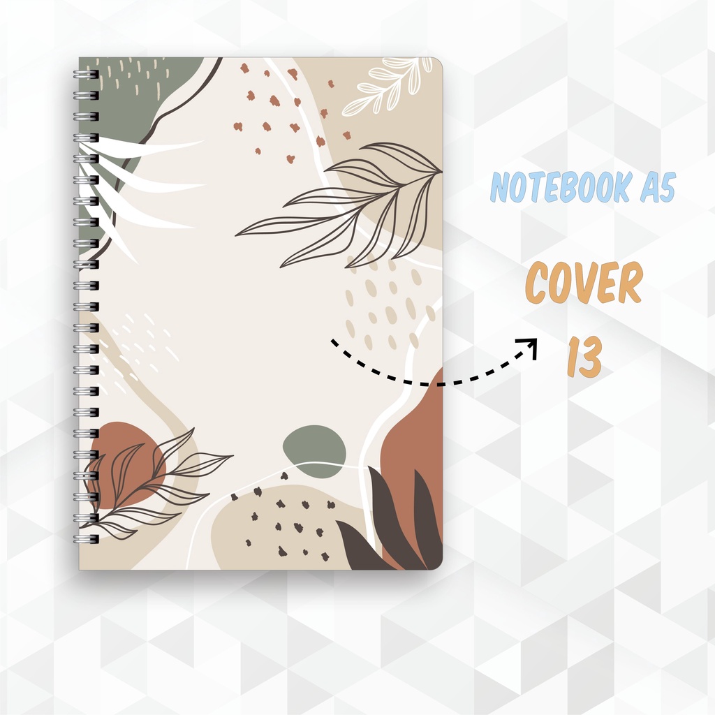 Jual Notebook Buku Catatan A5 Estetik Aesthetic 50 Lembar | Shopee ...