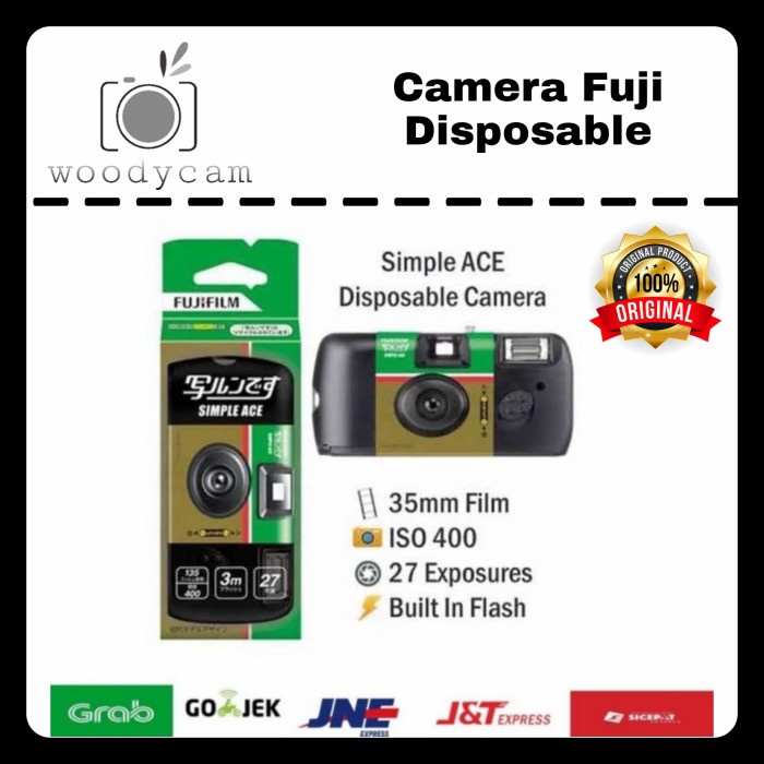 Jual Camera Disposable Fujifilm Iso 400 Japan Original | Shopee Indonesia