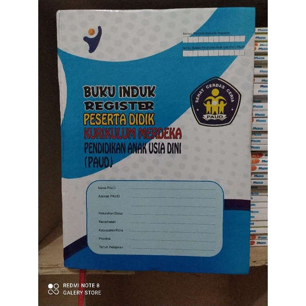 Jual BUKU INDUK REGISTER SISWA PAUD KURIKULUM MERDEKA ISI 50 SISWA ...