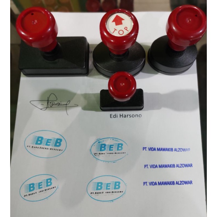 Jual STEMPEL OTOMATiS TANDA TANGAN ,NAMA PERAWAT DAN PARAF GURU DLL ...