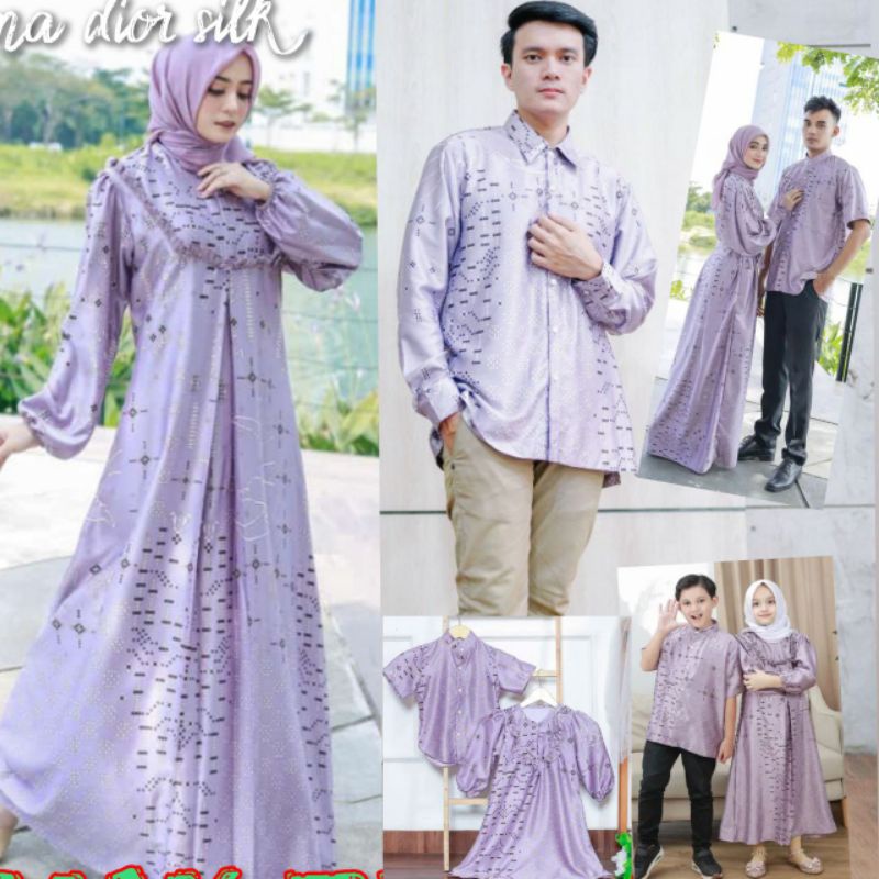Jual ADA SIZE 1-10 TAHUN SARIMBIT SYAHNAZ AHMAD SET PAKAIAN KELUARGA ...