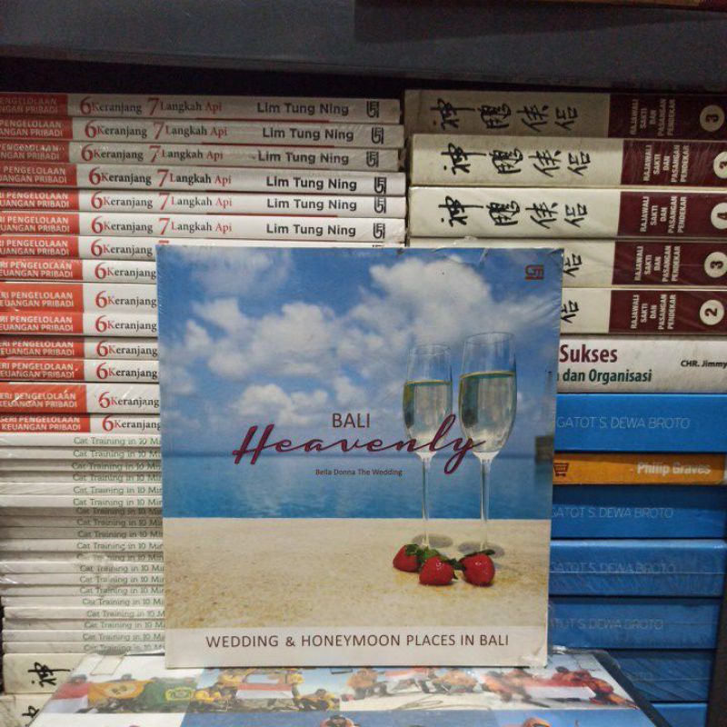 Jual BUKU ORIGINAL BALI HEAVENLY WEDDING & HONEYMOON PLACES IN BALI BELLA DONNA THE WEDDING ...
